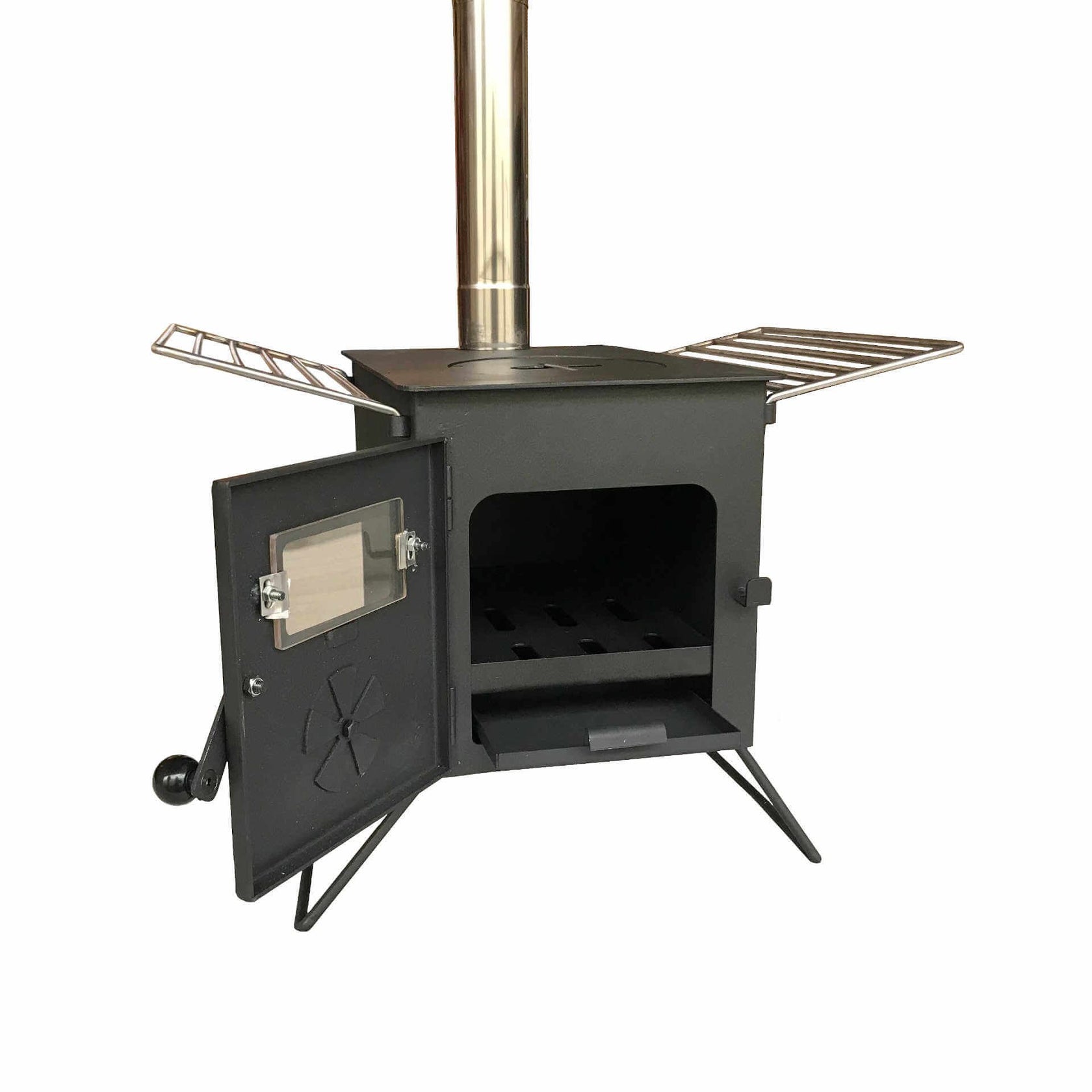 Wood Burning Cubed Outdoor Expedition Overland Camping Cooking Stove ...